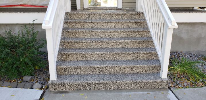 Steps: Wood or Concrete/ Inside or Outside - Custom Coating ...