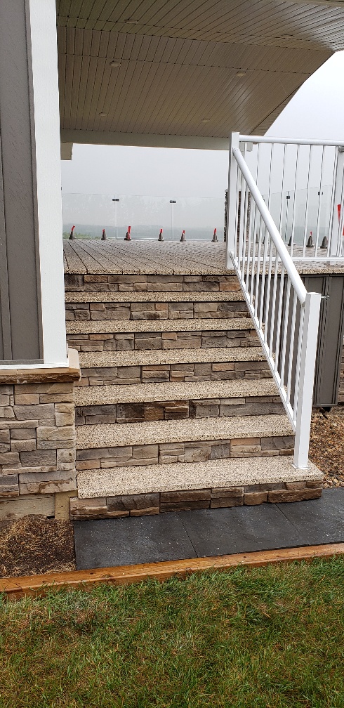 Steps: Wood or Concrete/ Inside or Outside - Custom Coating ...