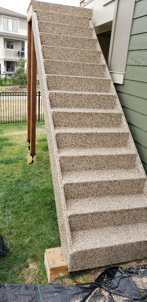 Steps: Wood or Concrete/ Inside or Outside - Custom Coating ...